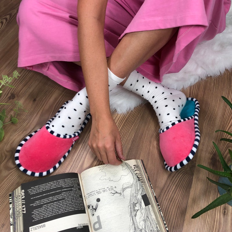 Boho Slippers - Etsy UK