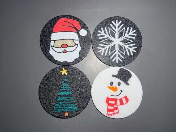 Snowman coaster set store