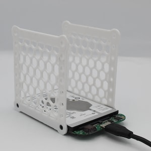 HDD/SSD 2.5 External Hard Drive Rack / Holder, Stand, Enclosure | Holds ...