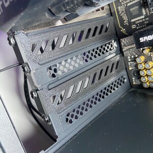 3D Printed Pcie Slot Covers for PC Cases - Etsy