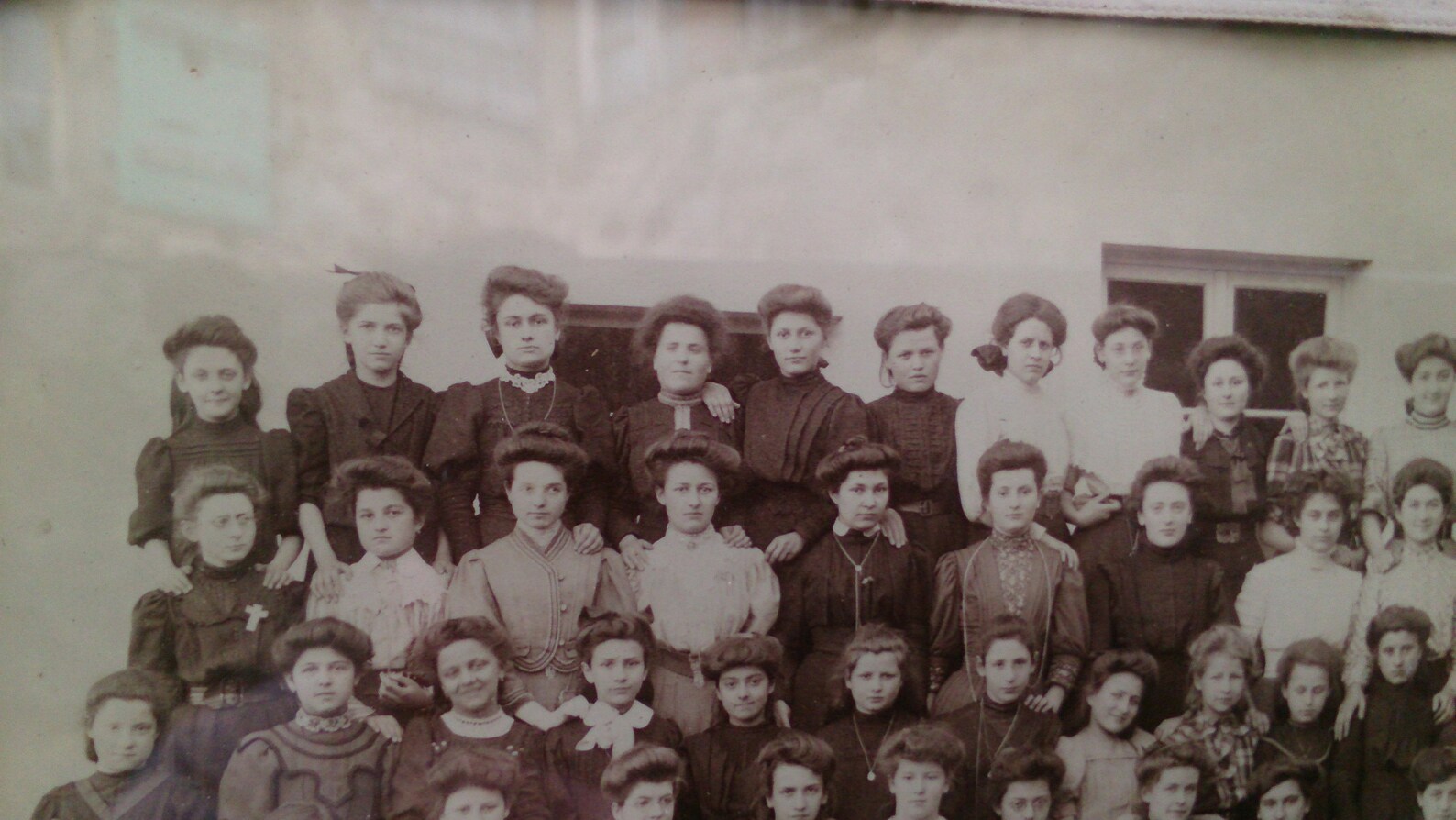 Former Photo of French Boarding School, in Lyon 1908 Antique French Boarding School Photograph ...