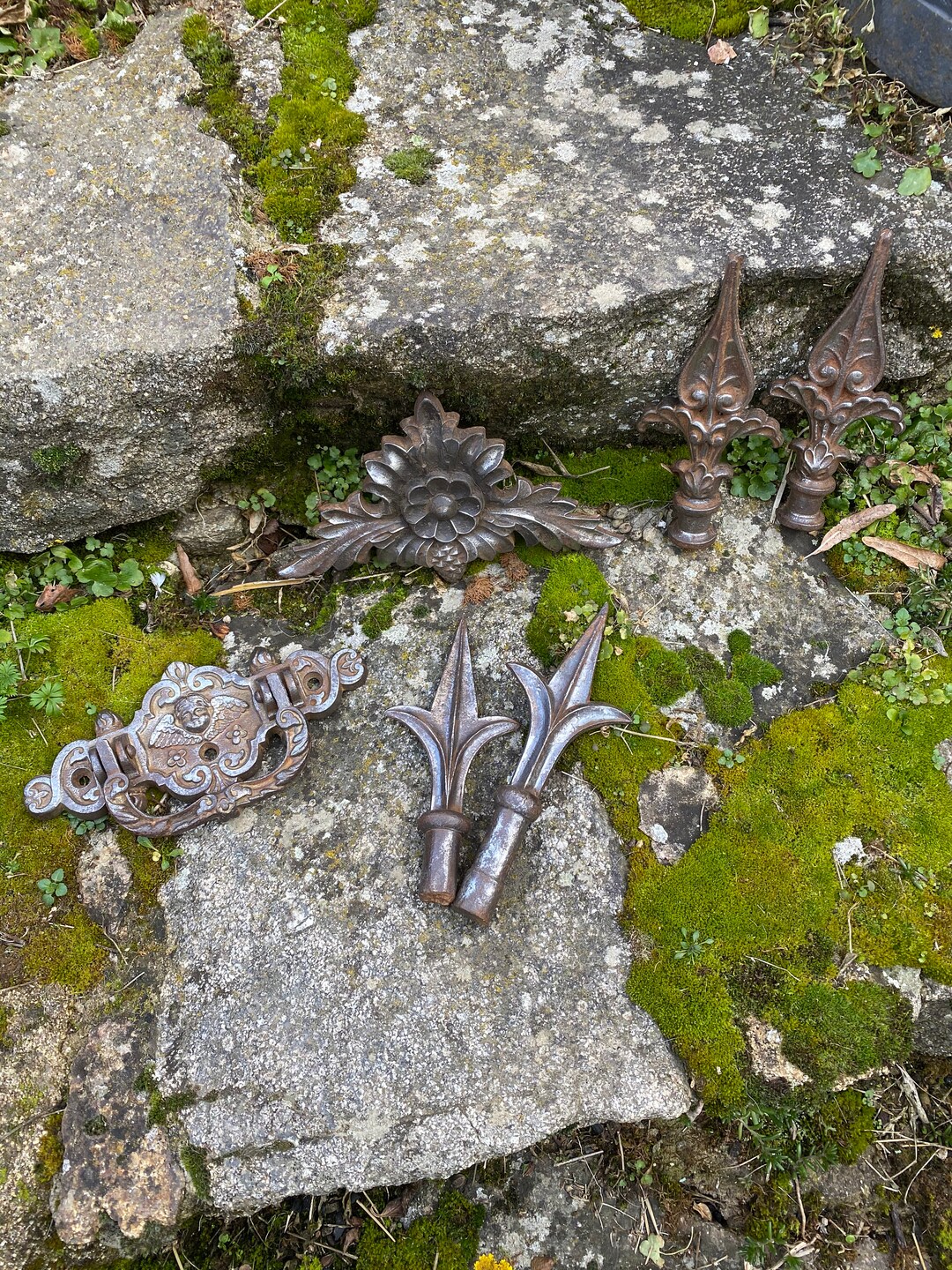 Old Decorative Cast Iron Objects - Etsy