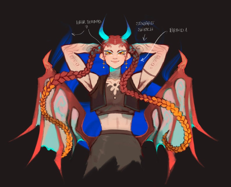 Sazor Braid Brushes Procreate Mini Pack for Ipad and Iphone - Etsy