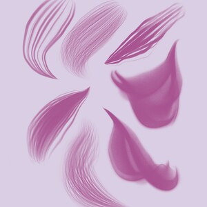 Sazor Hair Pencils Procreate Mini Pack for iPad and Iphone, 7 Brushes ...