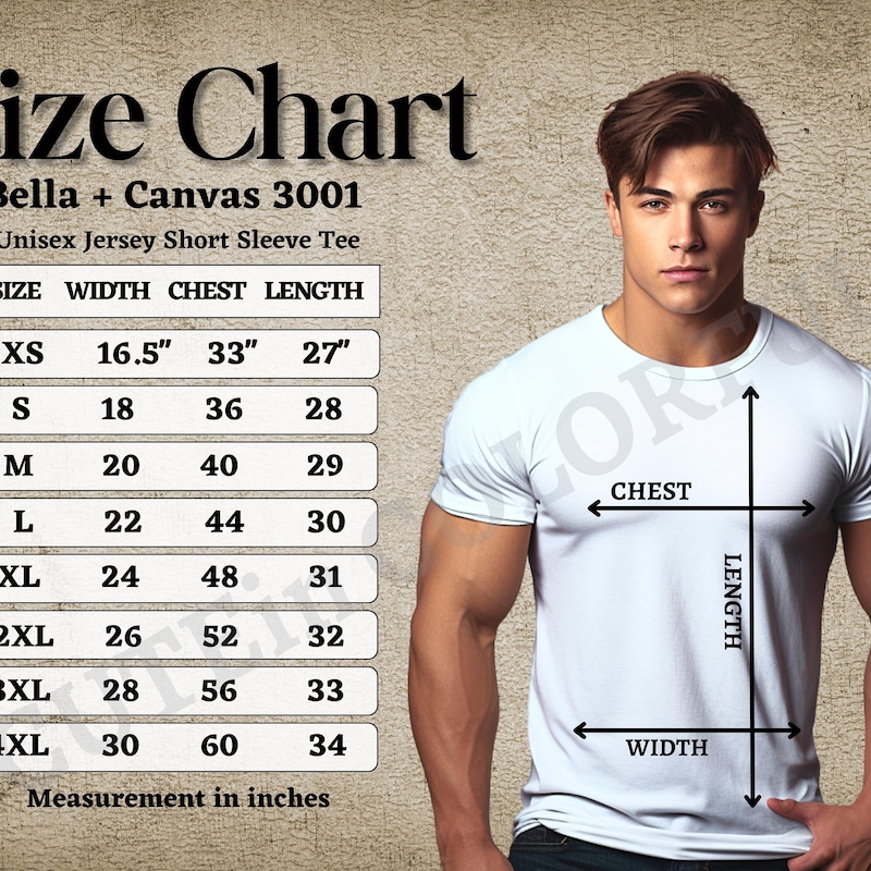 Sizing Chart - Etsy
