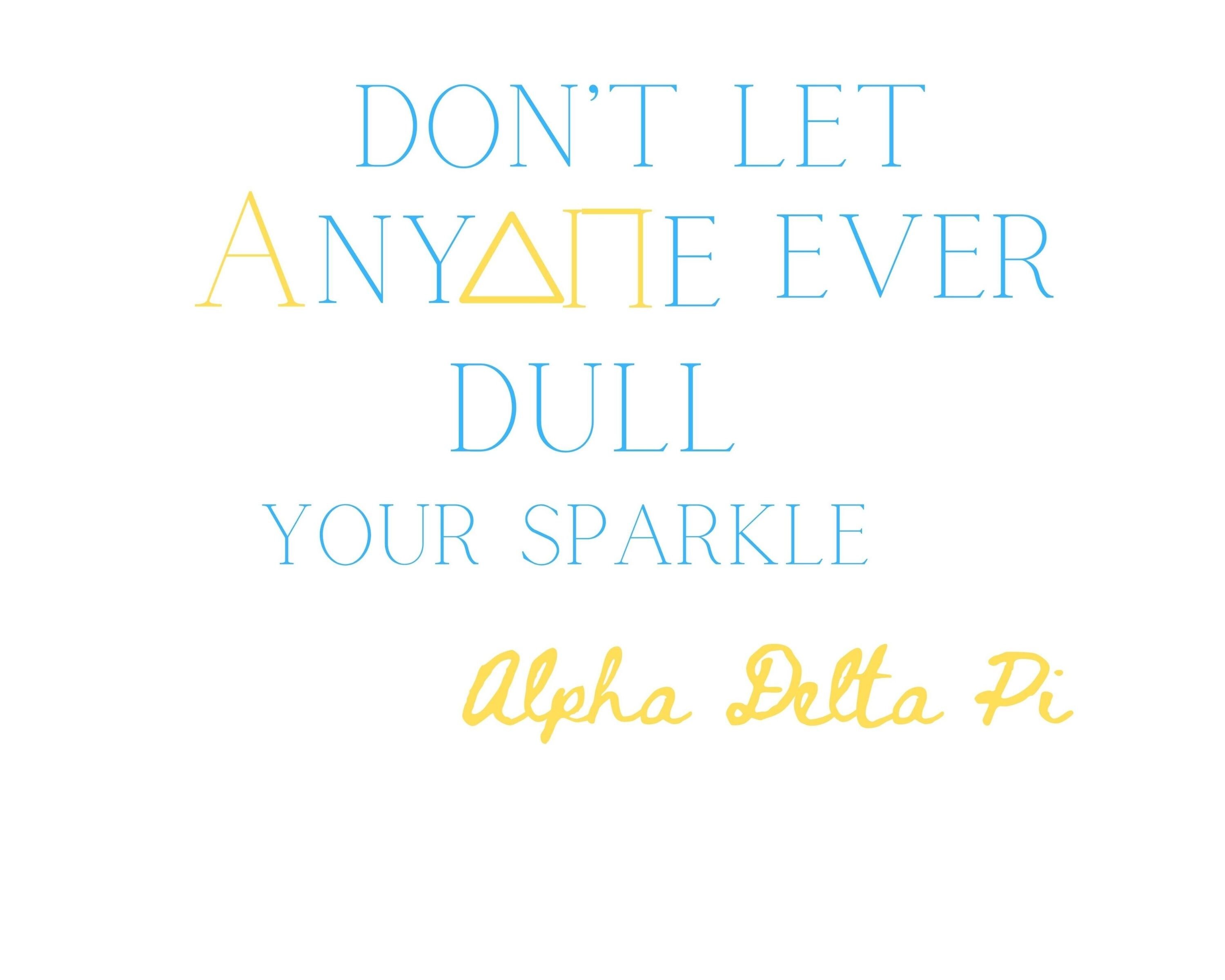 Alpha Delta Pi Design / Greek Letters & Background Graphic | Etsy