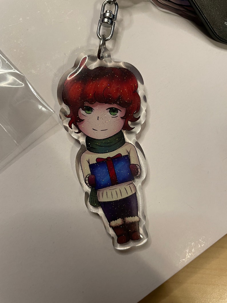 Visual Novel Merch Acrylic Keychains - Etsy