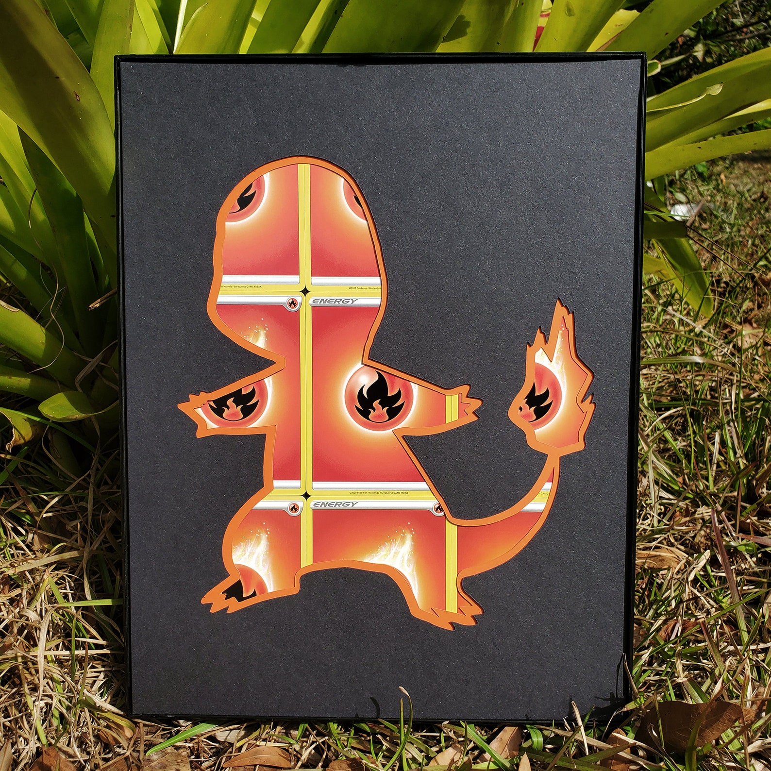 Pokemon Energy Card Silhouette Art - Etsy