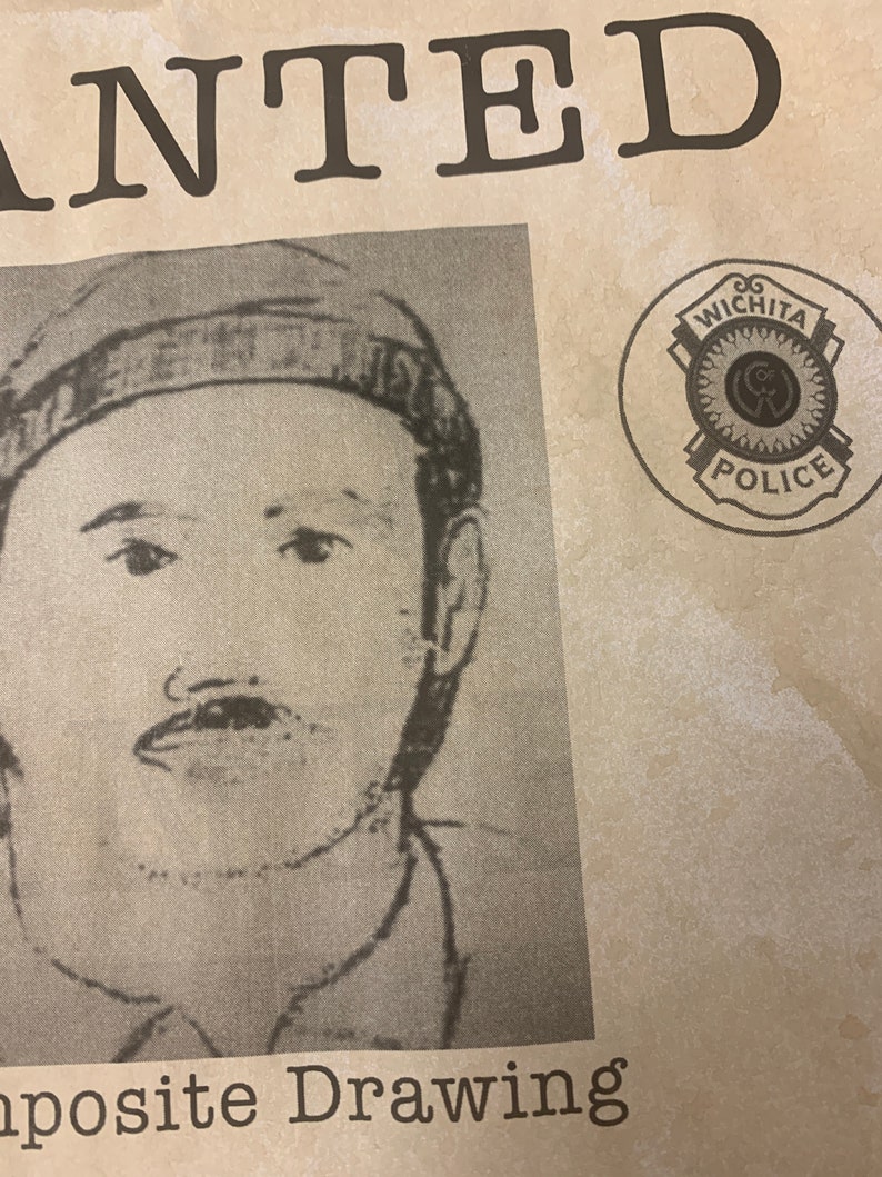 BTK Serial Killer Wanted Poster - Etsy