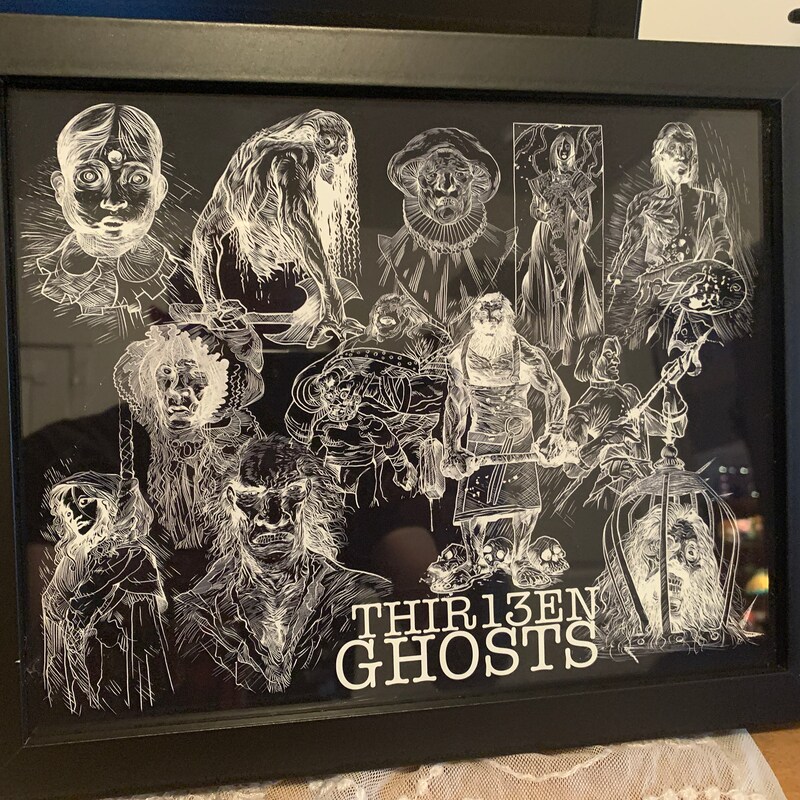 13 Ghosts Castle - Etsy