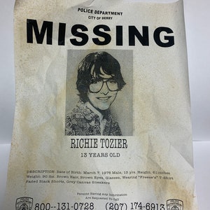 IT Movie Missing Posters, Losers Club Horror Memorabilia - Etsy