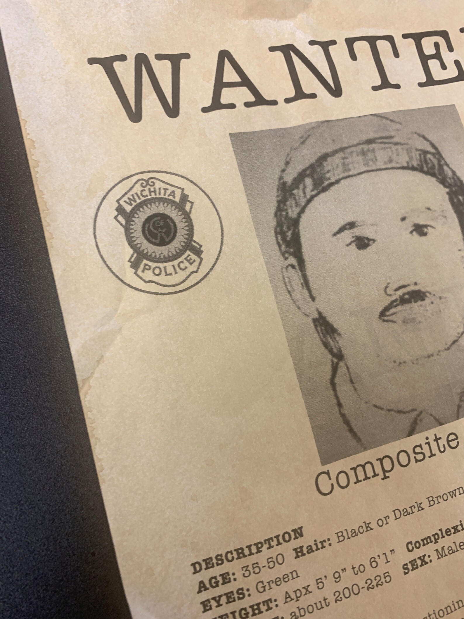 BTK Serial Killer Wanted Poster - Etsy