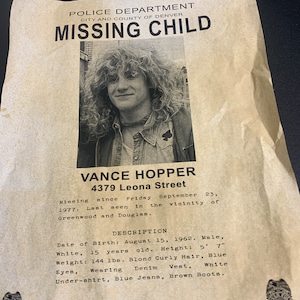 The Black Phone Missing Flyers Individual or Set of 6 Finney Blake ...