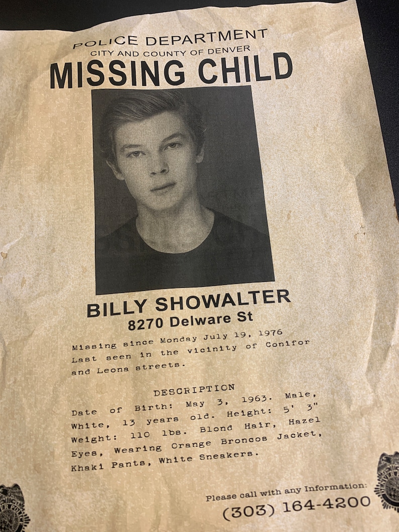 The Black Phone Missing Flyers Individual or Set of 6 Finney - Etsy