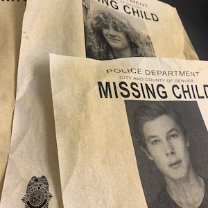 The Black Phone Missing Flyers Individual or Set of 6 Finney Blake ...