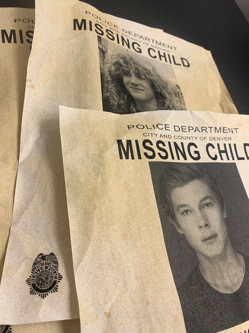 The Black Phone Missing Flyers Individual or Set of 6 Finney Blake ...