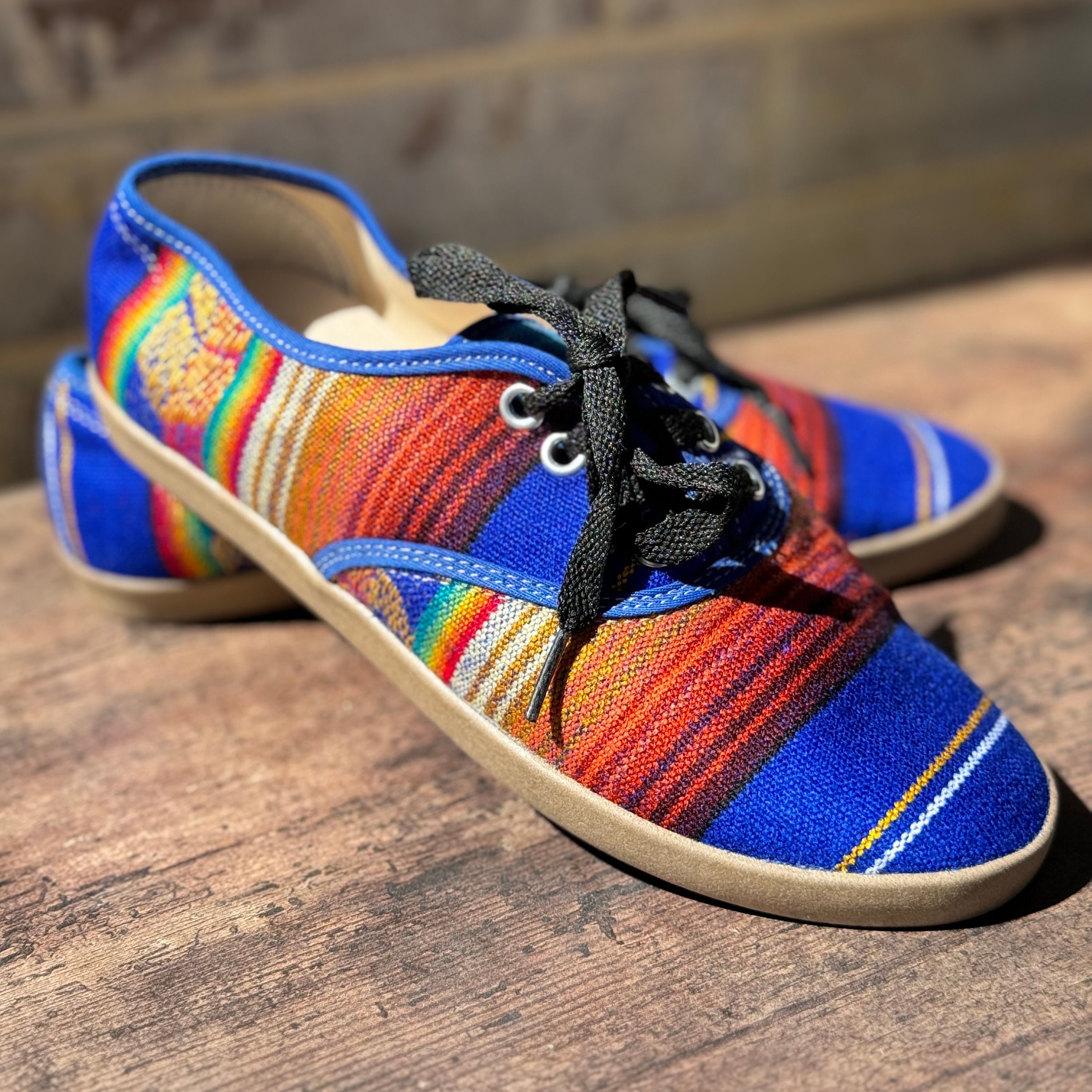 Artisan Sneakers for Big Kids, Made With Colorful Woven South American ...