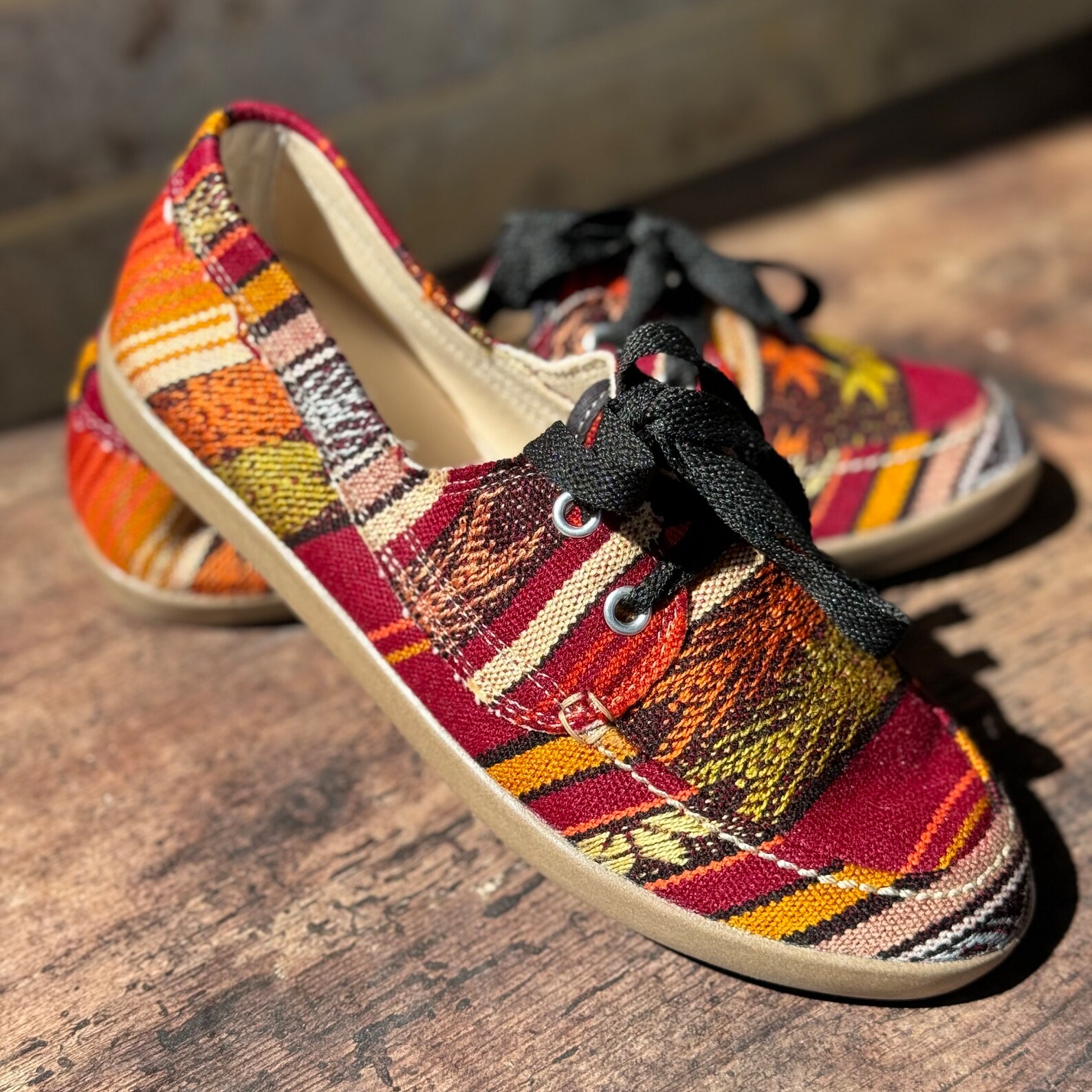 Artisan Sneakers for Big Kids, Made With Colorful Woven South American ...