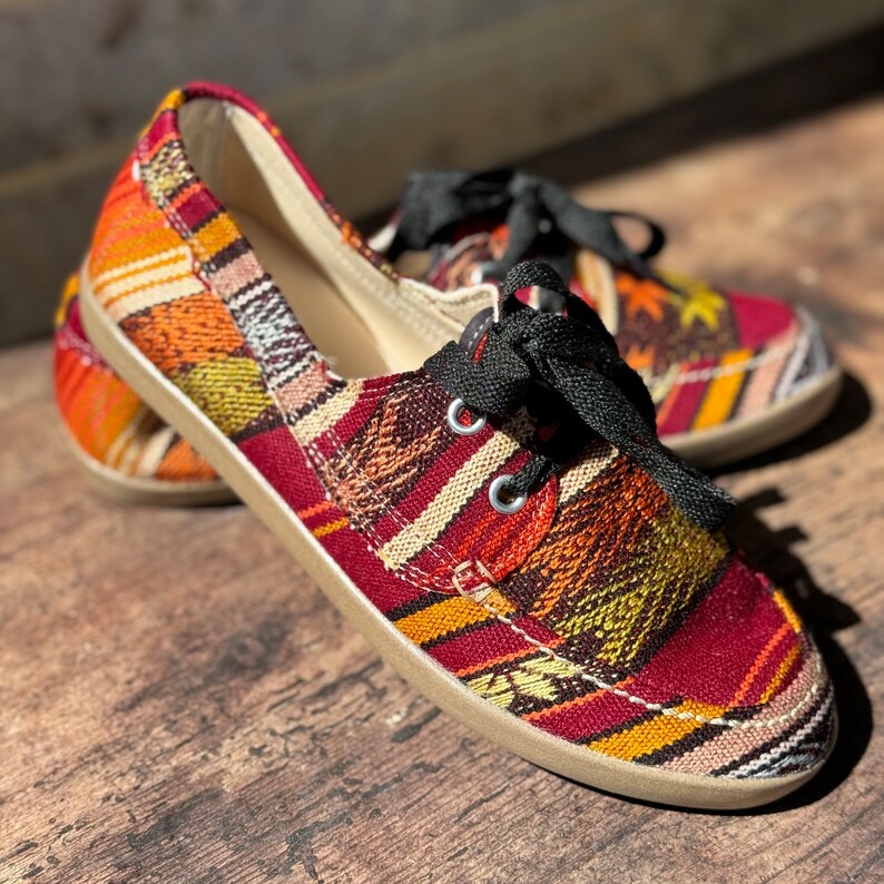 Artisan Sneakers for Big Kids, Made With Colorful Woven South American ...