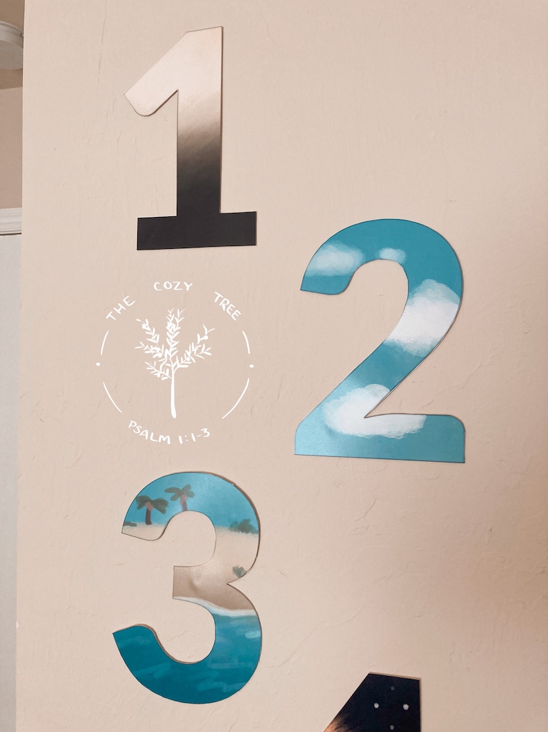 Days of Creation Numbers | INSTANT DOWNLOAD PRINTABLE Pdf, Great for ...