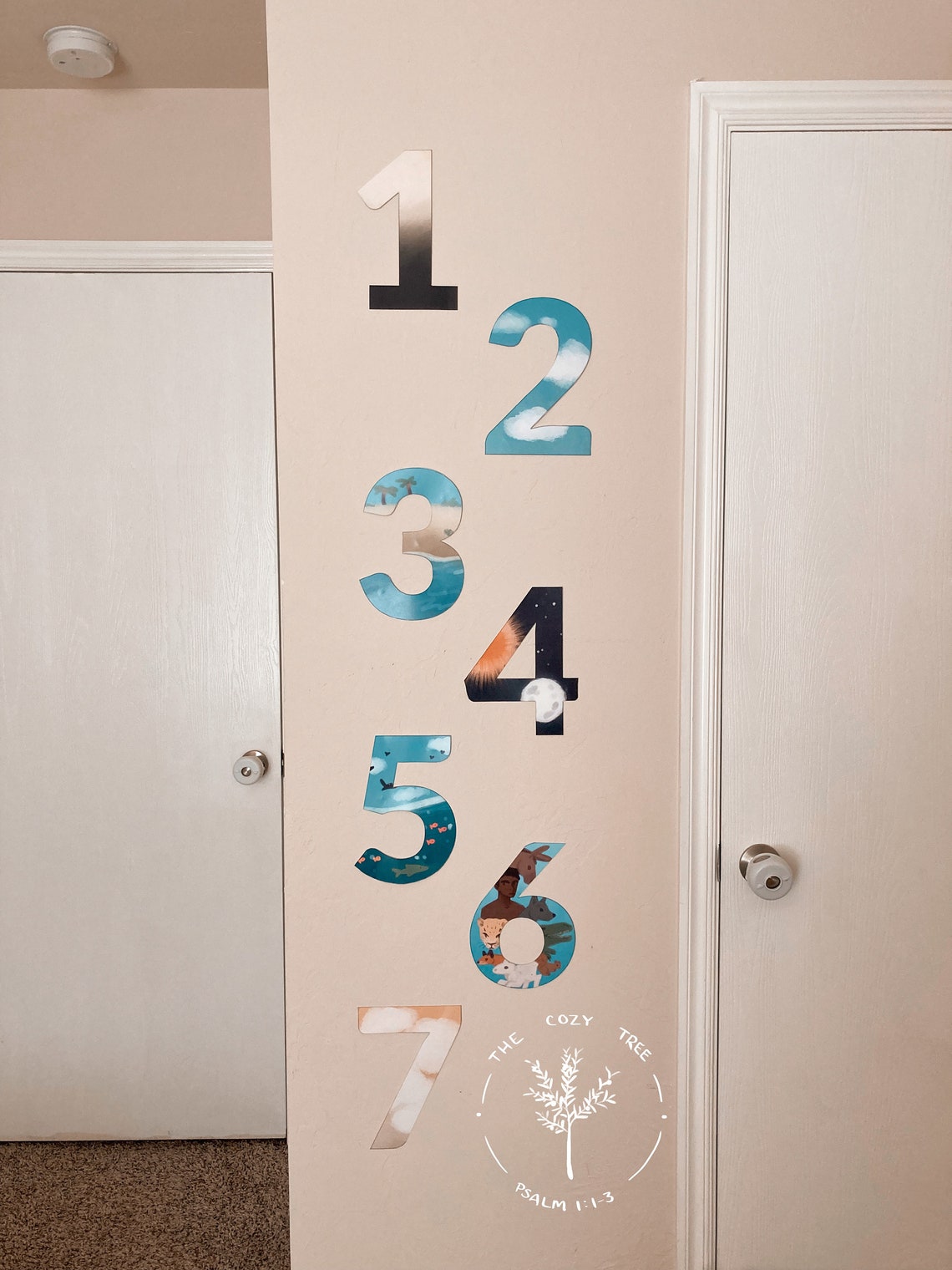 Days of Creation Numbers | INSTANT DOWNLOAD PRINTABLE Pdf, Great for ...