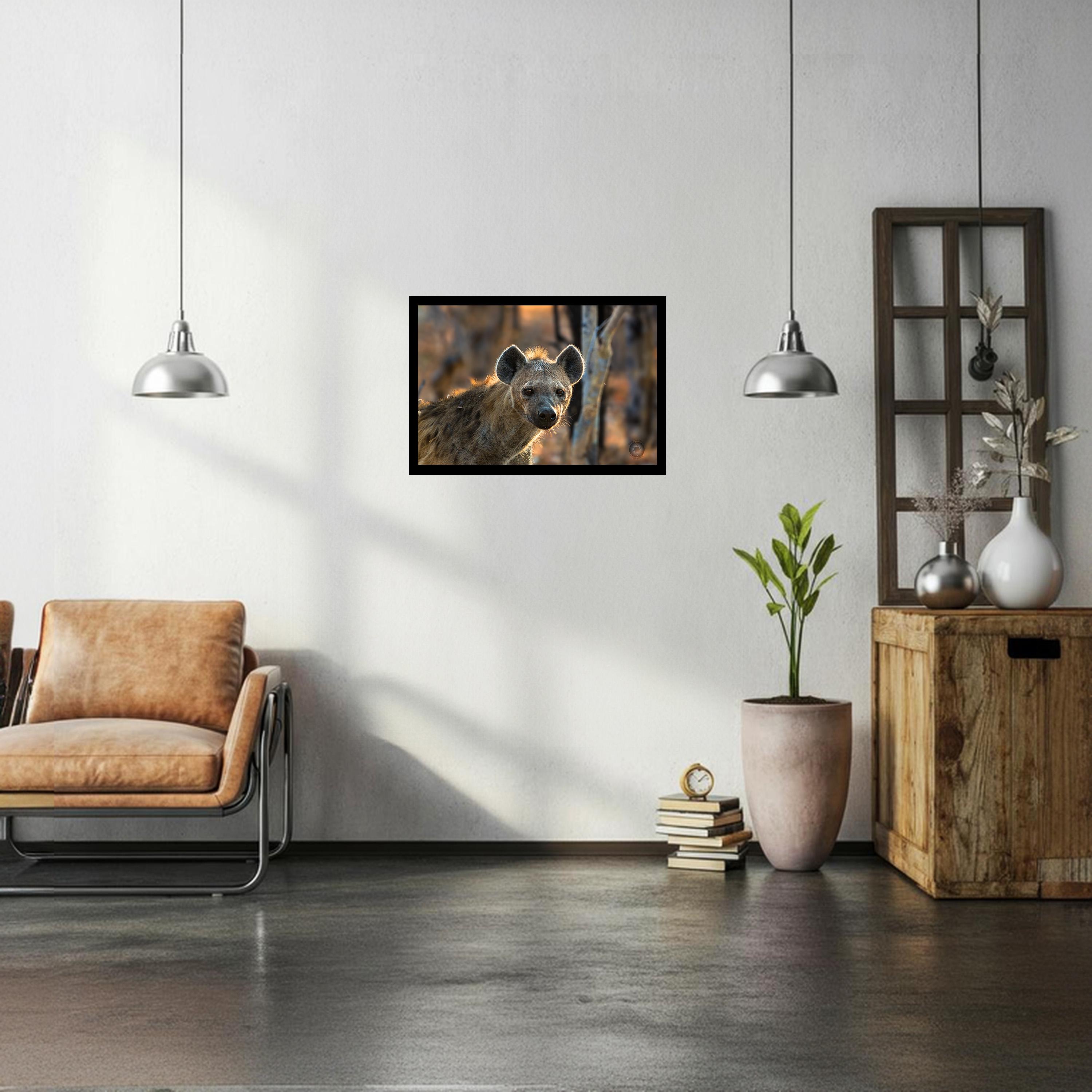 Hyena Print, Hyena Portrait, African Animal Photography, Safari Wall ...