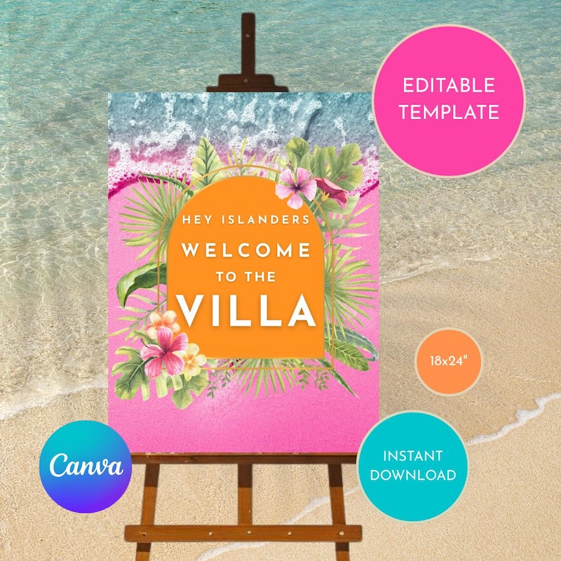 Tropical Sign - Etsy