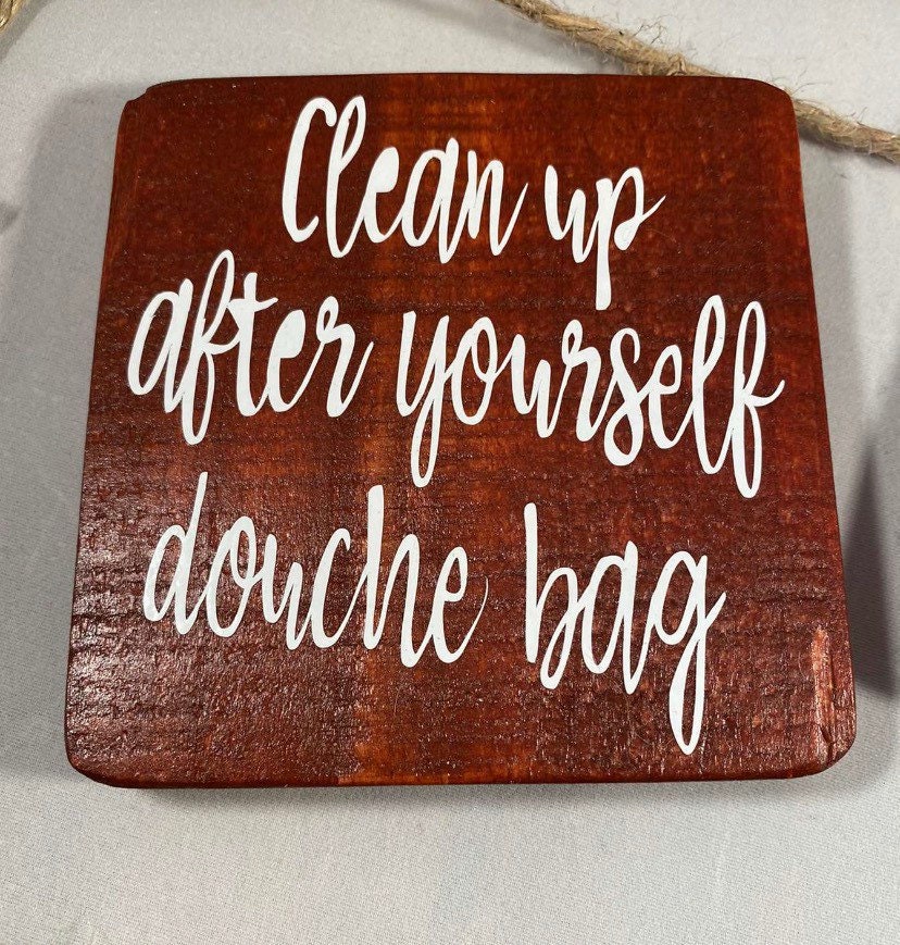 Sarcastic Coasters Funny Coasters Rude Coasters Wooden - Etsy