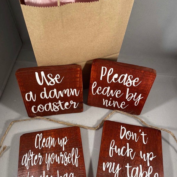Funny Coasters - Etsy