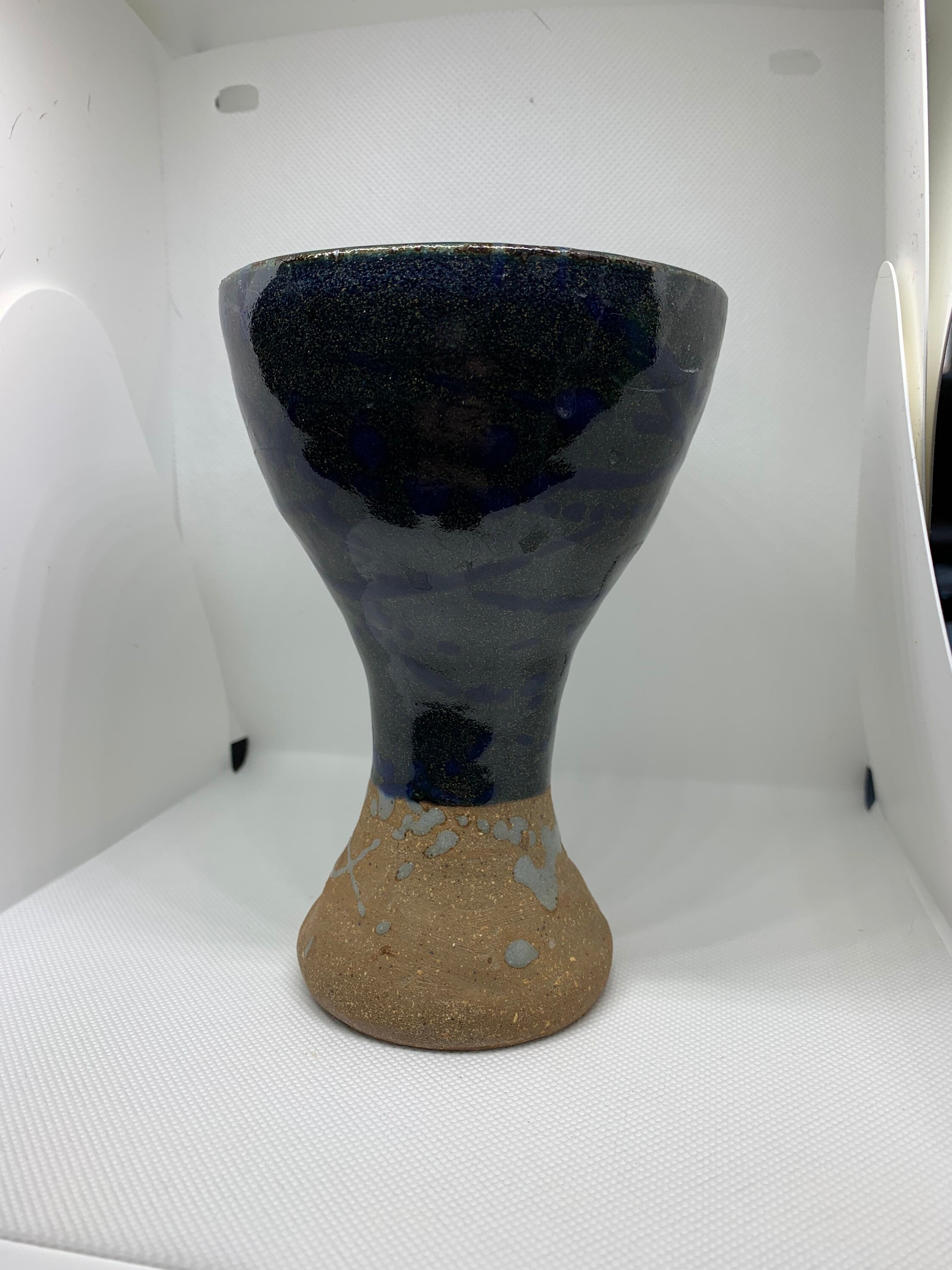 Ceramic Goblet Ceramic Wine Class Hand Made Cup Pottery - Etsy