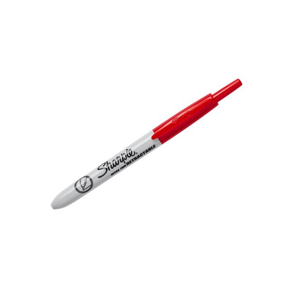 Sharpie Retractable Permanent Marker 1 Color Available Fine - Etsy
