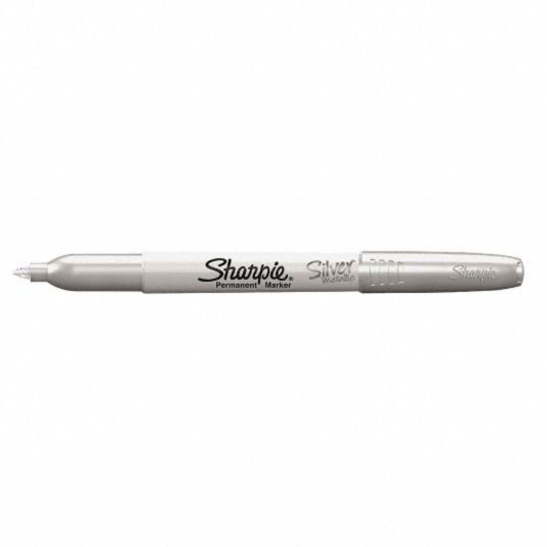 Sharpie® Metallic Fine Line - SILVER - Etsy