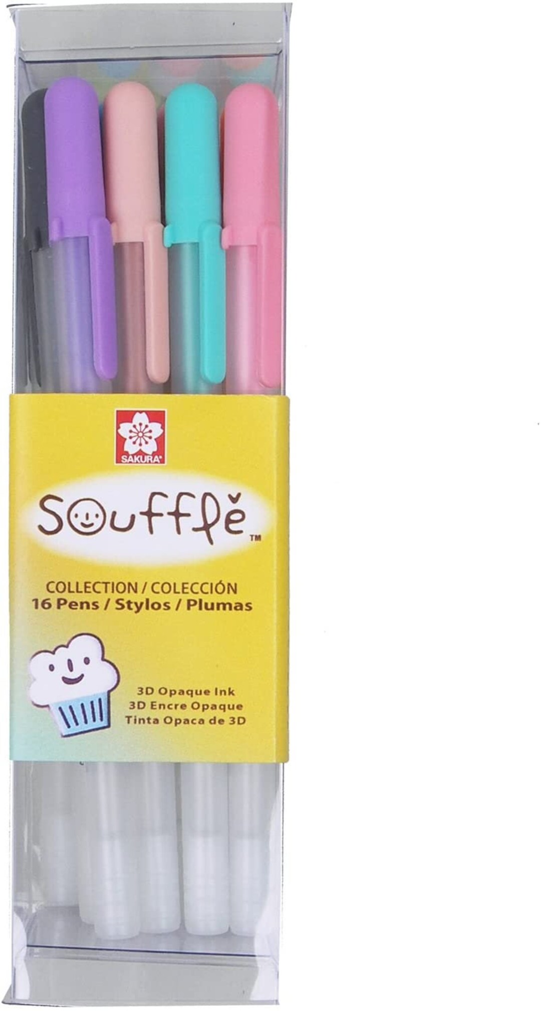 Sakura - Souffle Assorted Colors 3-D Opaque Ink Pen Set - Etsy