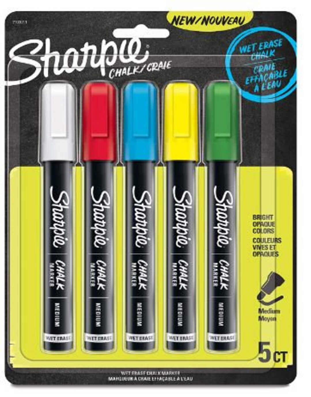 SHARPIE Chalk Markers, Wet Erase Markers - 5 Count - Etsy