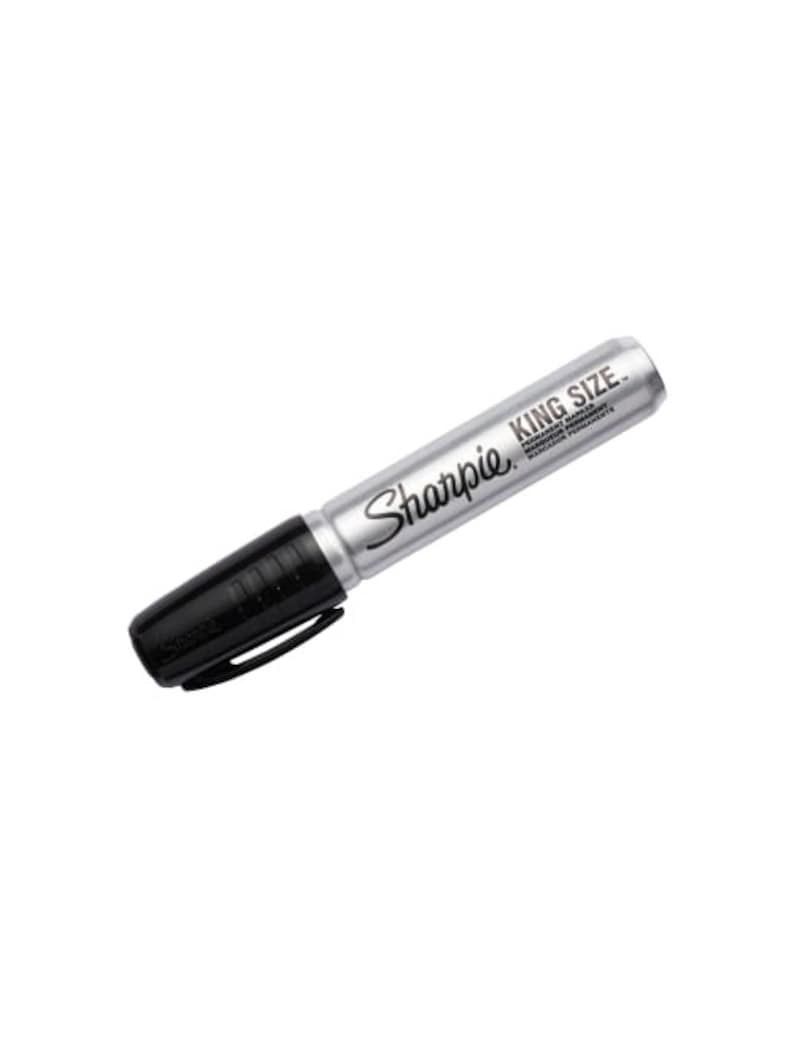 Sharpie King Size Permanent Marker Large Chisel - Etsy Sharpie King Size Permanent Marker Large Chisel - Etsy