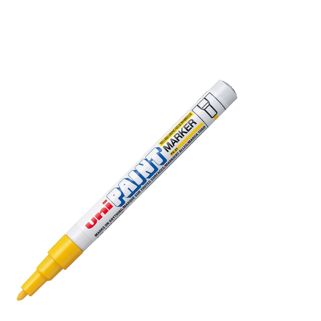 Unipaint PX-21 Permanent Paint Marker - Fine Tip - 9 Colors Available ...