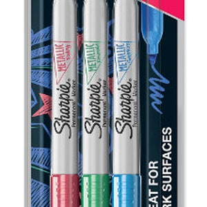 Sharpie Metallic Permanent Markers - Etsy