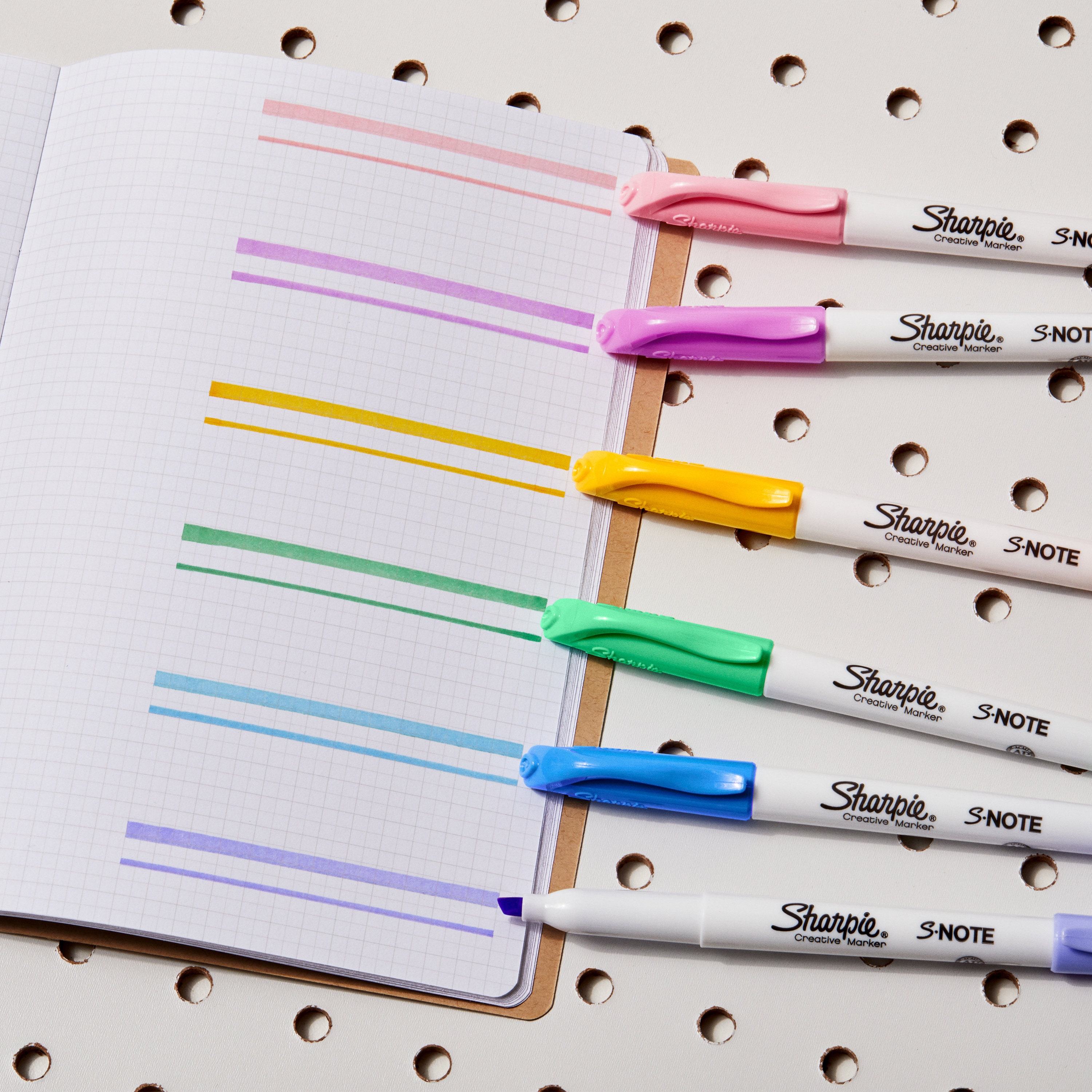Sharpie S-note Creative Markers, Assorted Colors, Chisel Tip, 12 Count ...