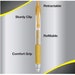 PILOT, G2 Metallics Gel Roller Pens, Fine Point 0.7 Mm, Assorted Colors ...
