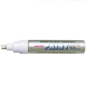 Uni Paint PX-30 Oil-based Permanent Paint Marker - Jumbo ~ 7 Colors ...