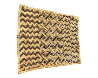 African Kuba Raffia Textile, Congo - Etsy
