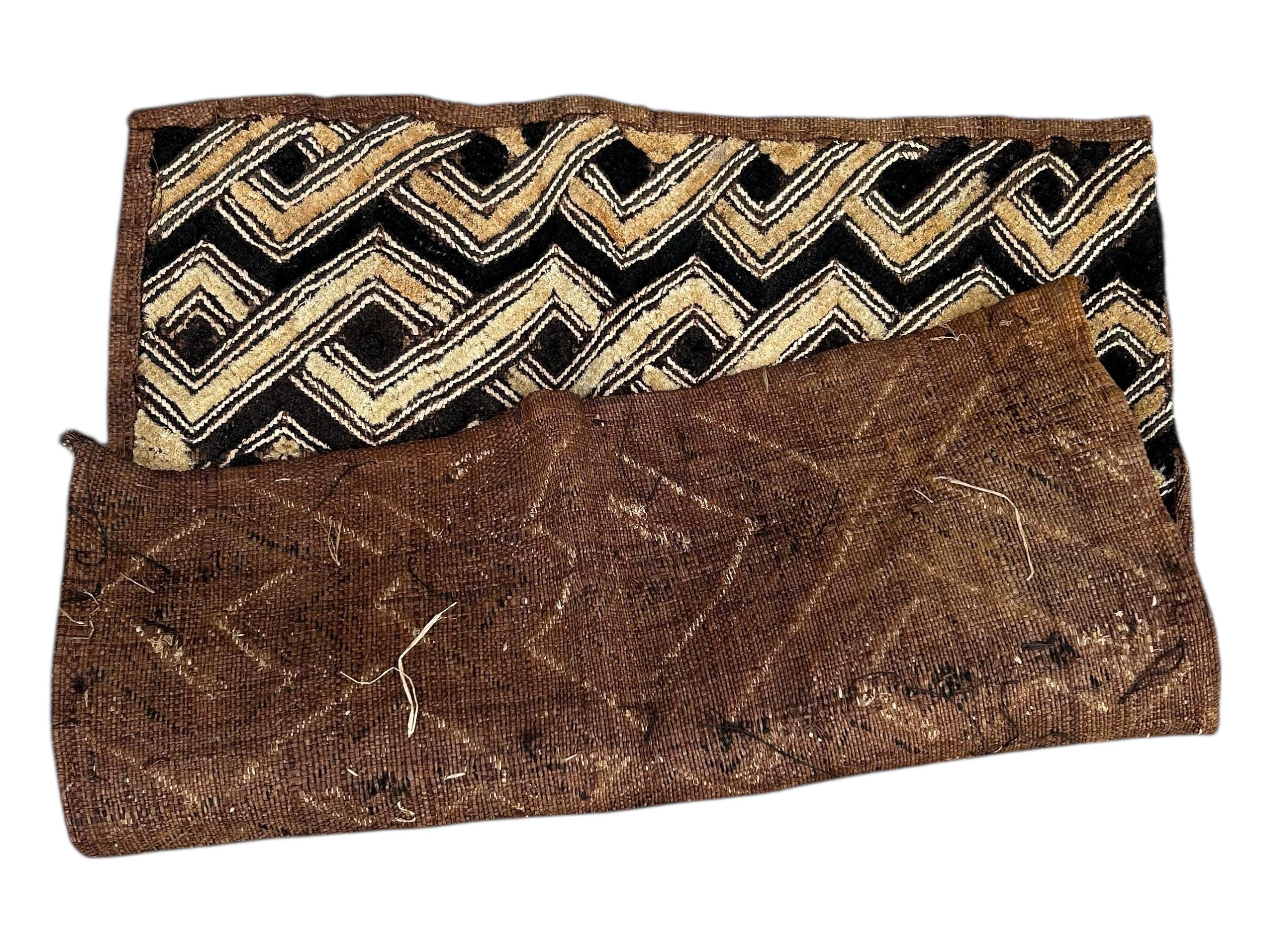 Kuba Cloth, African Fabric, Raffia Textile, Geometric Patterns - Etsy