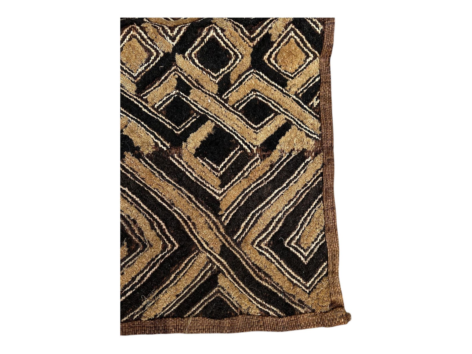 Kuba Cloth, African Fabric, Raffia Textile, Geometric Patterns - Etsy