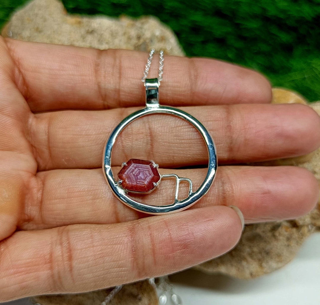 Authentic Natural Star Ruby Pendent, Mountain Pendent, Statement ...
