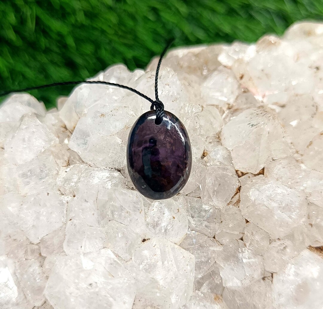 Authentic Natural Sugilite Pendant, Sugilite Necklace, Sugilite Pendant ...