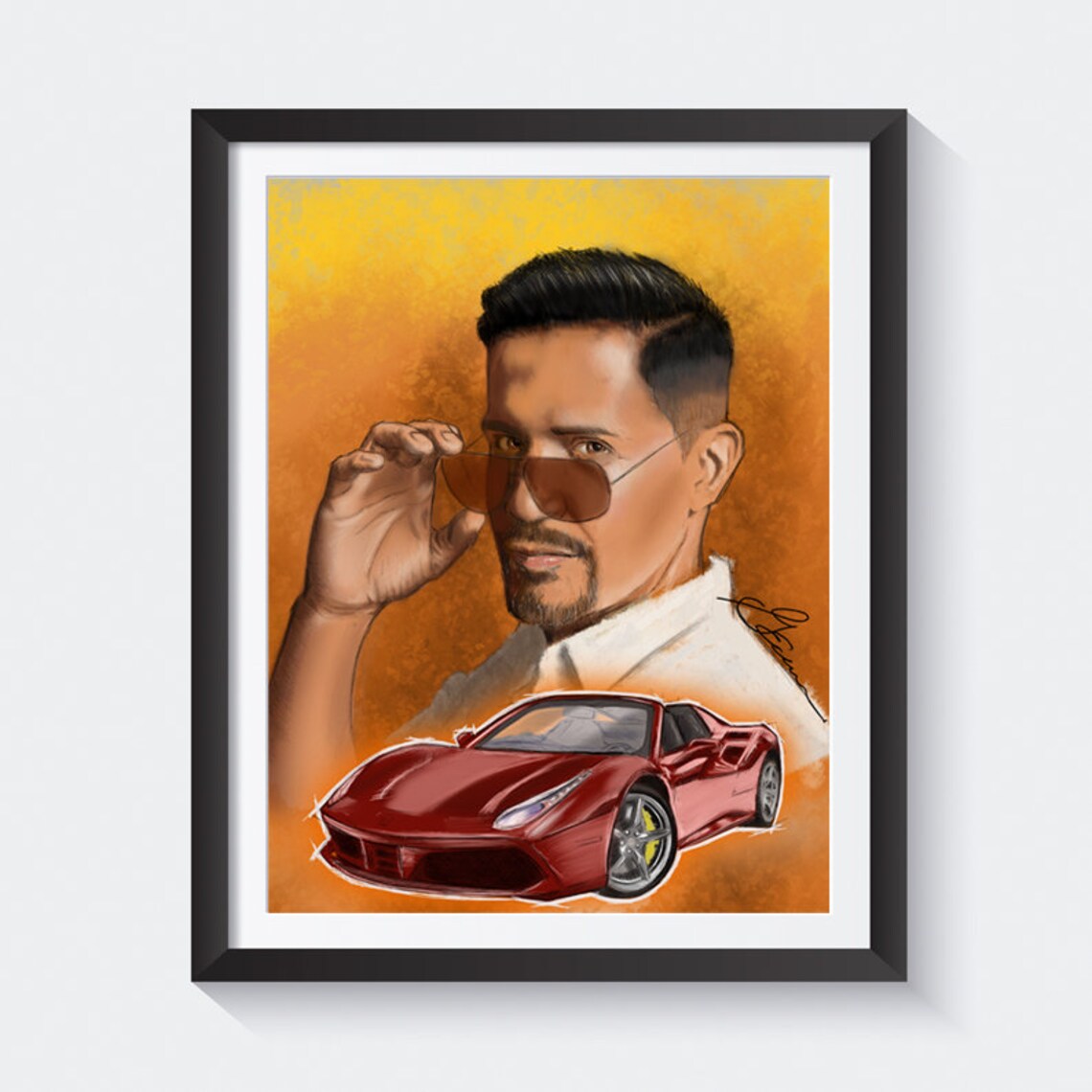 Magnum PI 8 x 10 Art Print | Etsy