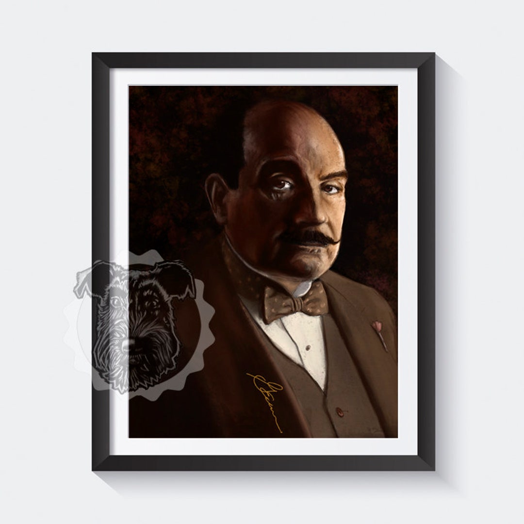 Hercule Poirot 8 X 10 Art Print - Etsy
