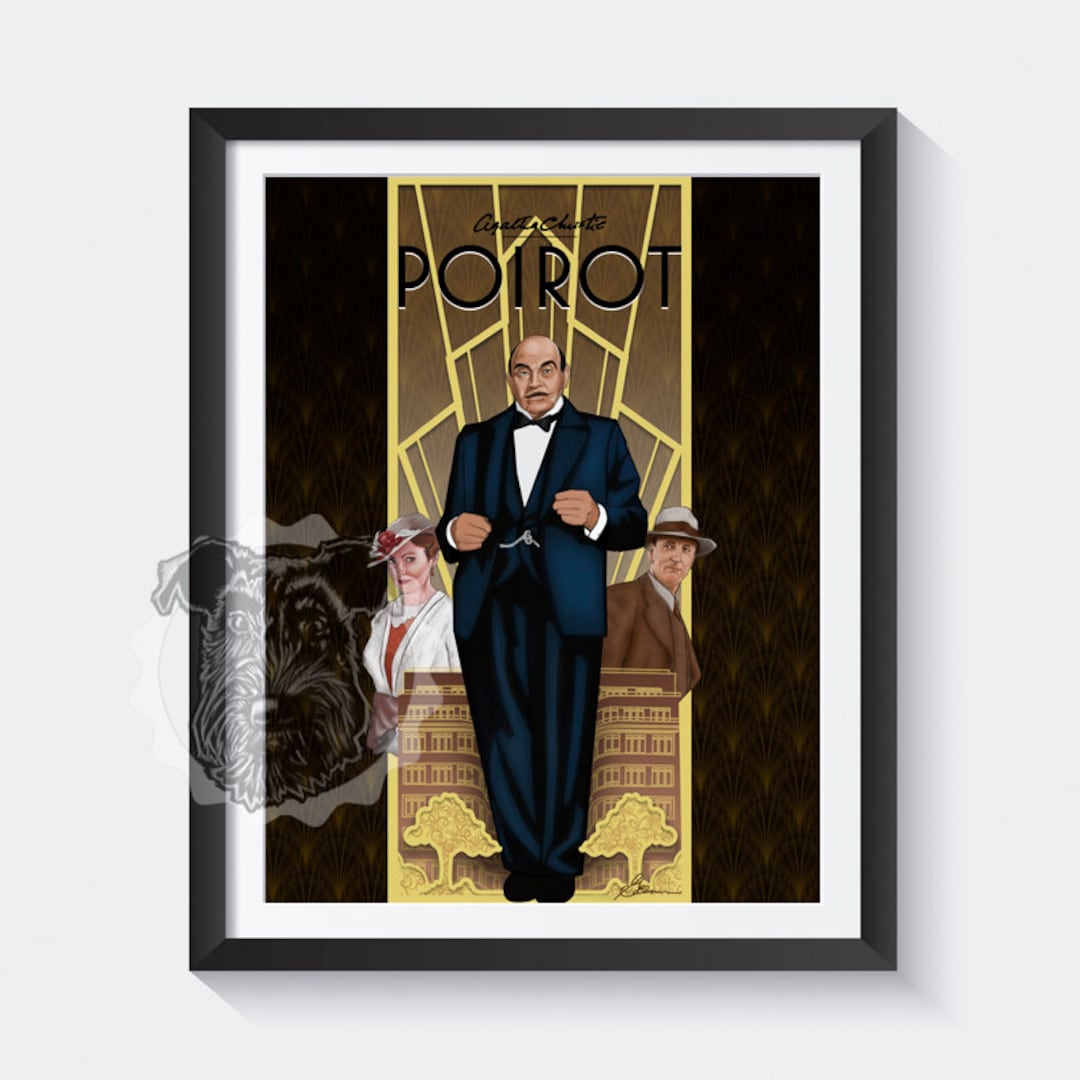 Hercule Poirot Poster 8 X 10 Art Print - Etsy