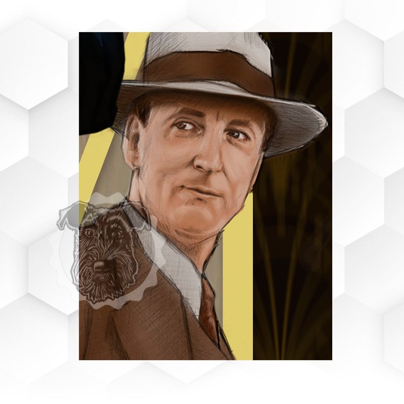 Hercule Poirot Poster 8 X 10 Art Print - Etsy