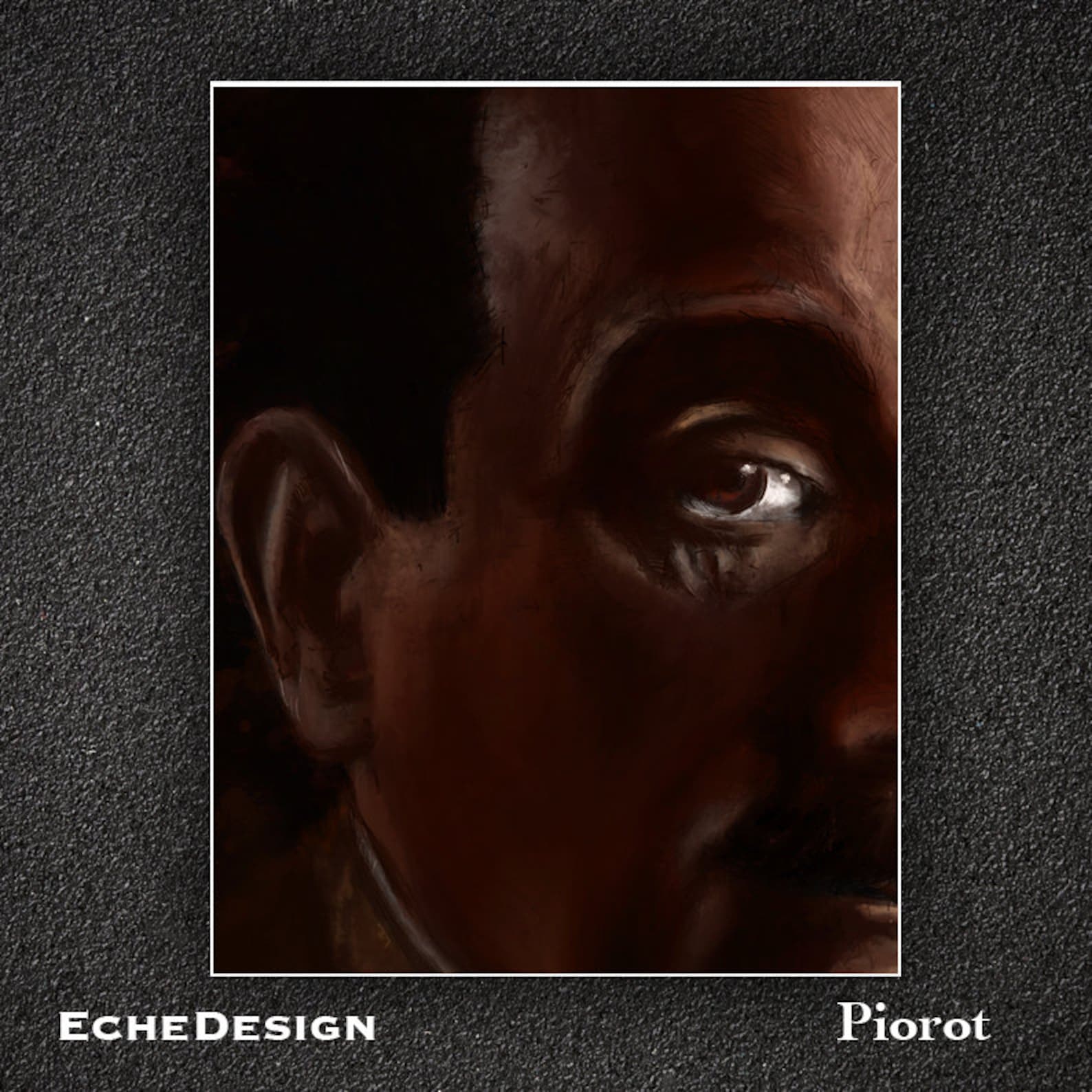 Hercule Poirot 8 x 10 Art Print | Etsy